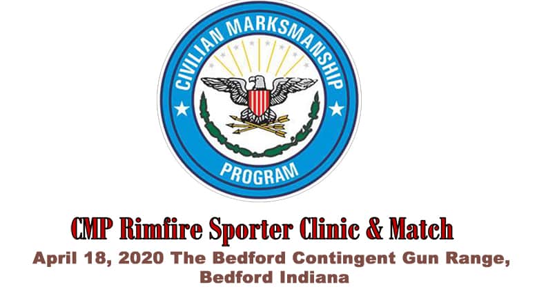 CANCELLED- CMP Rimfire Sporter Clinic & Match April 18, 2020 - Indiana ...